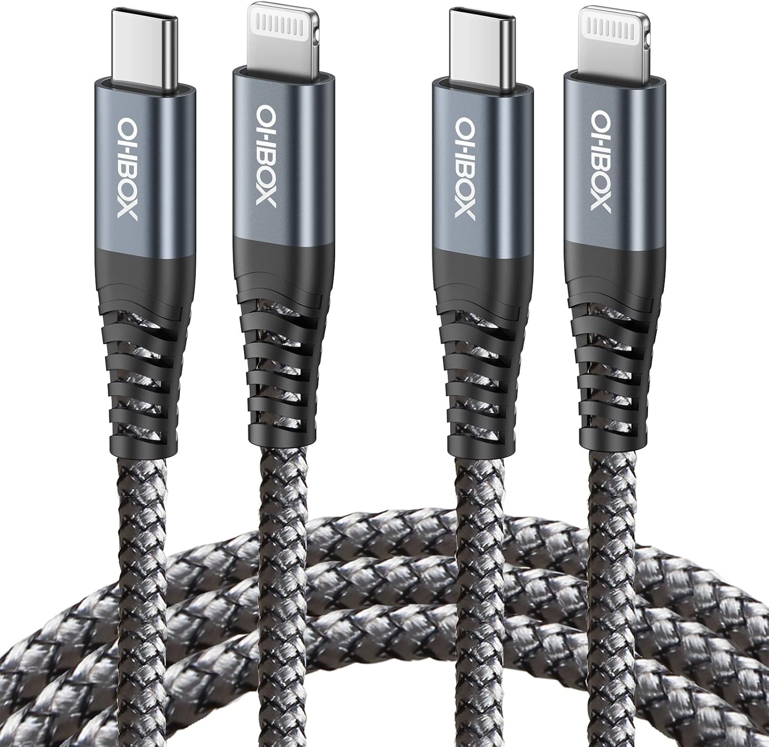 Amazon.com: USB C to Lightning Cable 3FT 2Pack iPhone Cable MFi ...