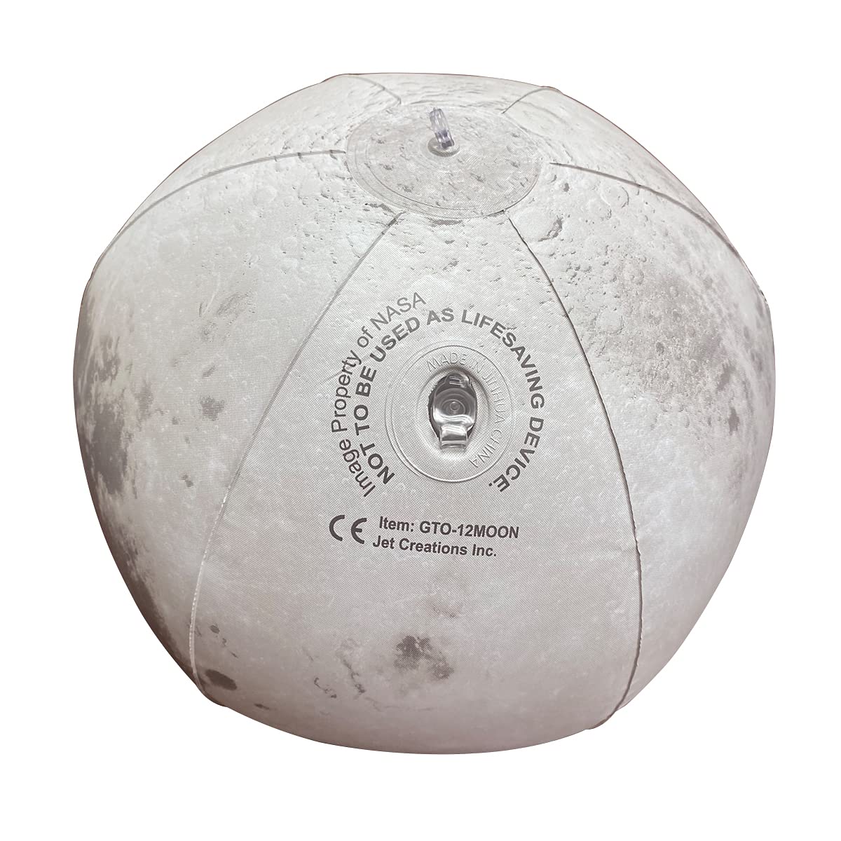 Snapklik.com : Space Theme Inflatable Moon Ball, 12” After Inflated ...