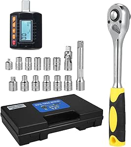 ENT-340 Digital Torque Meter Set Wrench Torque Tester 1/2'' Drive ...