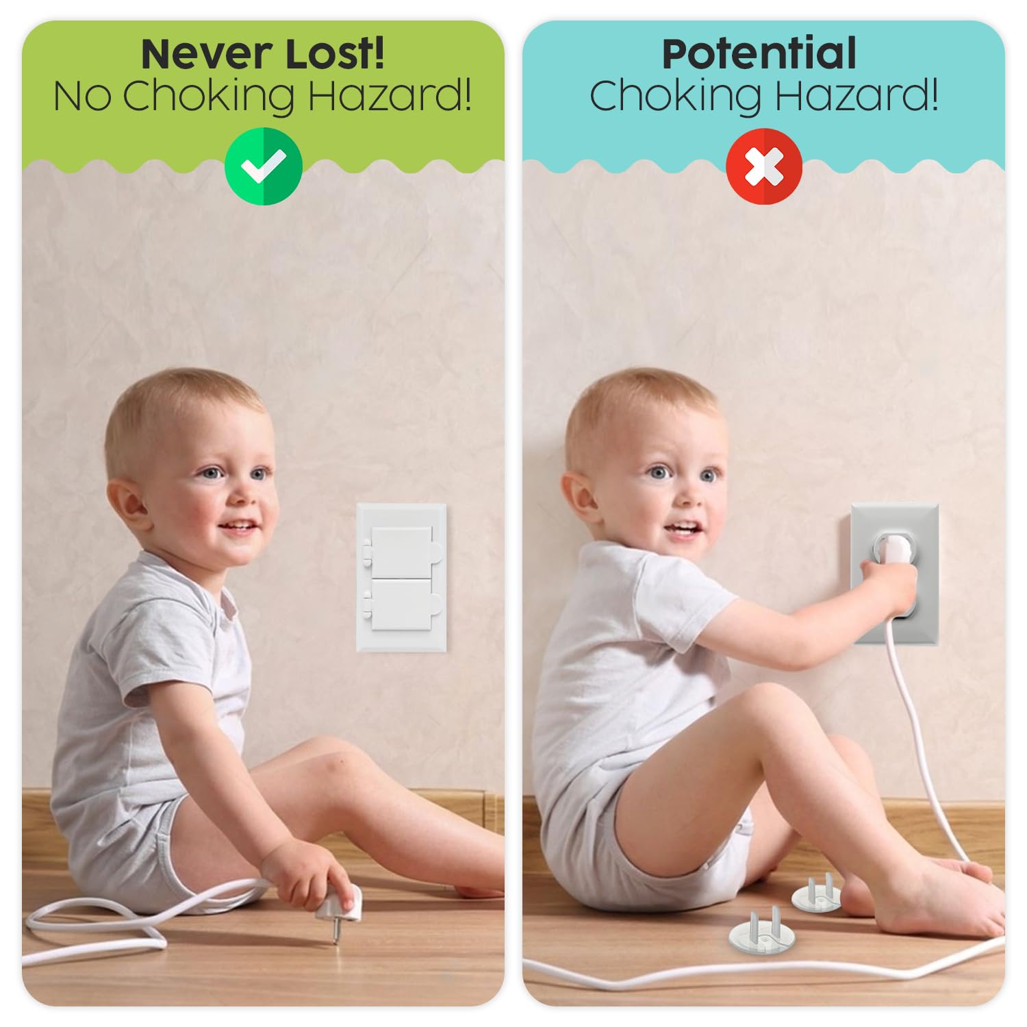 Snapklik.com : Outlet Covers Baby Proofing - 6 Pack Baby Proof Safety ...