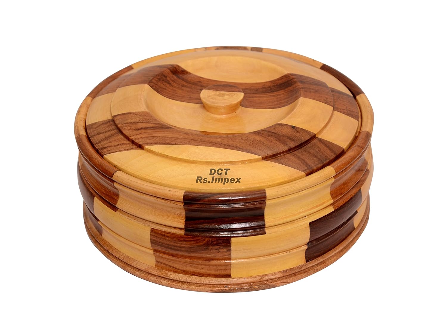 M/S Rs Impex | Handmade Wooden Roti Chapati Box Container for Kitchen ...
