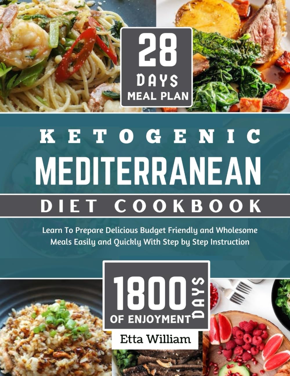 Ketogenic MEDITERRANEAN Diet Cookbook: Learn To Prepare Delicious ...