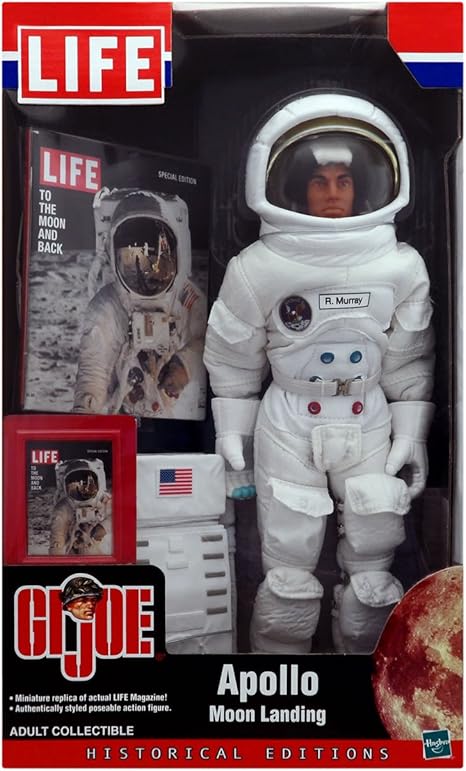 Amazon.com: 2002 G.I. Joe ASTRONAUT 12" Apollo Moon Landing Life ...