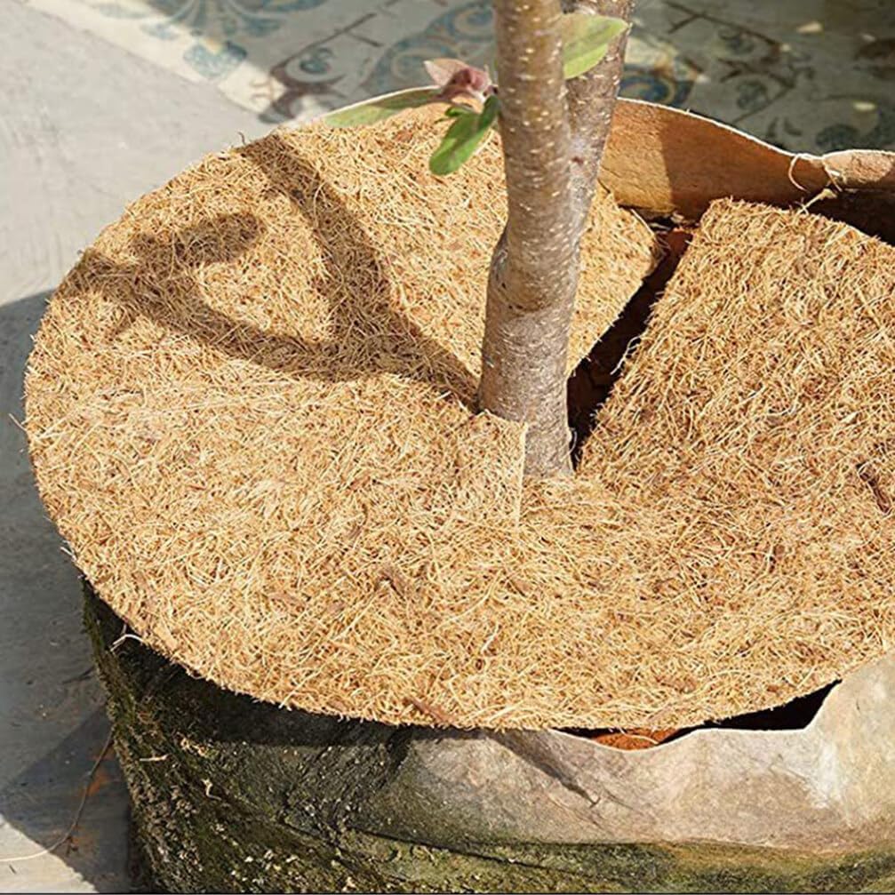 Milisten 1 Roll Natural Coconut Coir Liner Sheets Coco Fiber Roll Coco ...