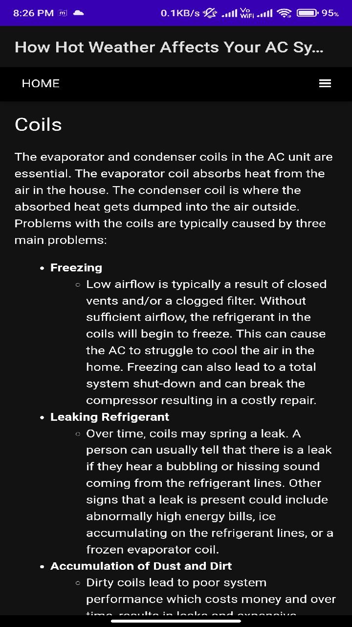 How Hot Weather Affects Your AC System - App on Amazon Appstore