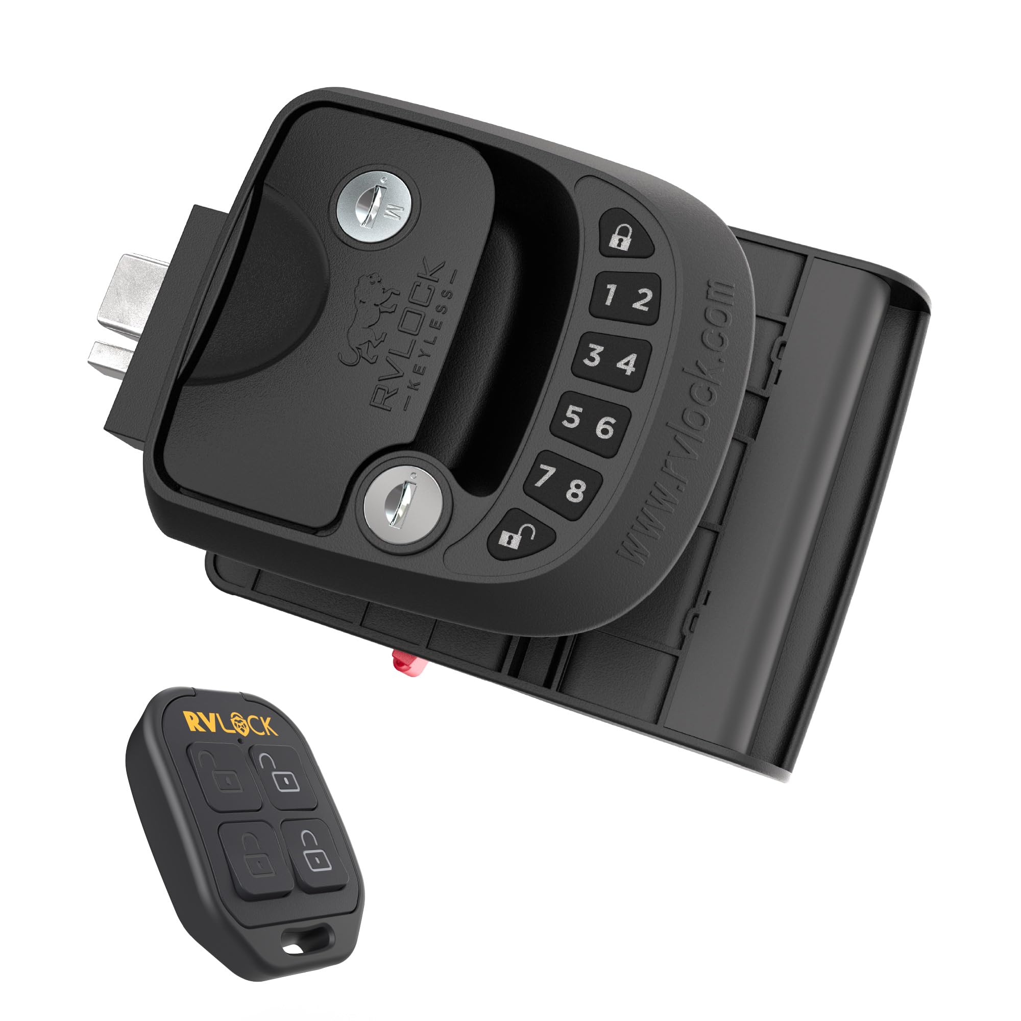Amazon.com: RVLOCK Compact RV Lock Keyless Entry with Remote, Secure ...