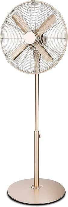 Goldair Platinum 40Cm Champagne Gold Pedestal Fan: Fans: Amazon.com.au