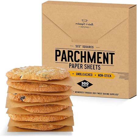 Amazon.com: Burger Patty Paper, 5.5 x 5.5in, Set of 300, Patty Paper ...