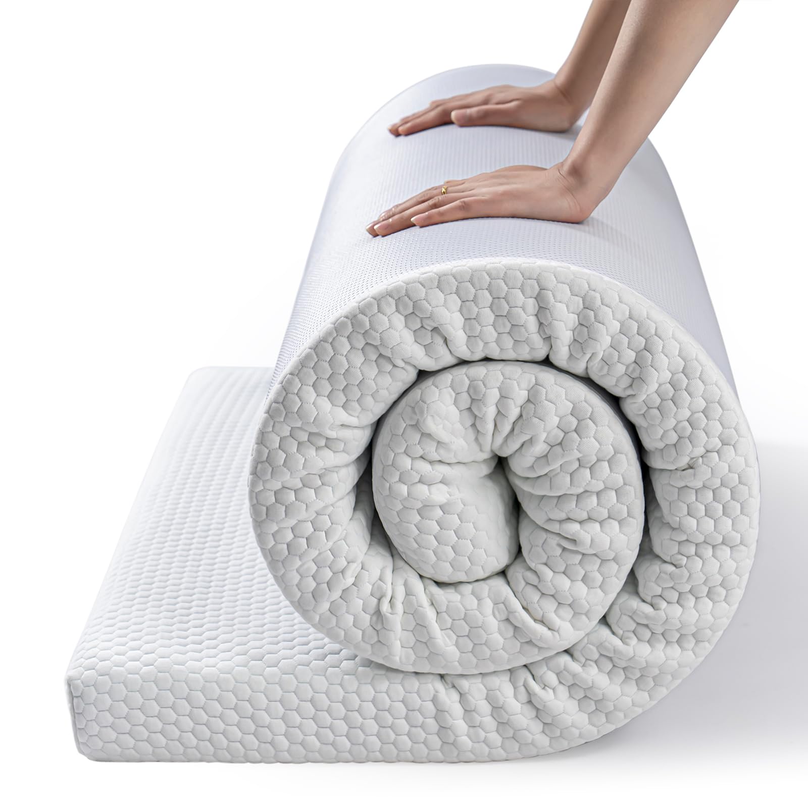 Snapklik.com : KingChii CertiPUR-US Memory Foam Camping Mattress ...