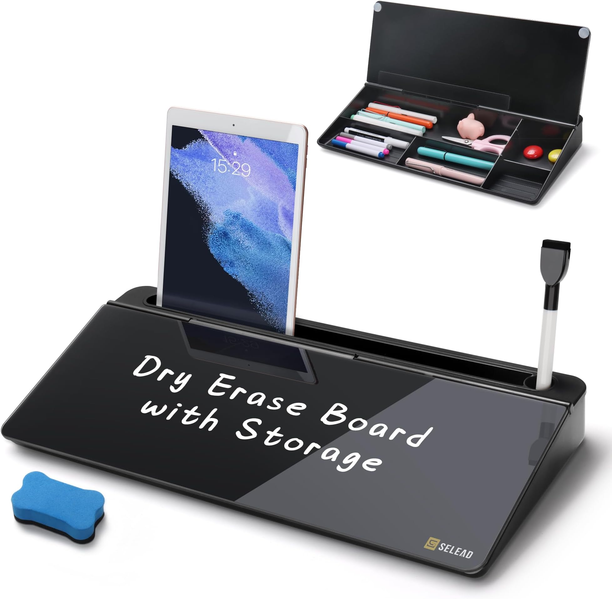 Amazon.com : Desktop Whiteboard, Dry Erase Board Computer Keyboard ...