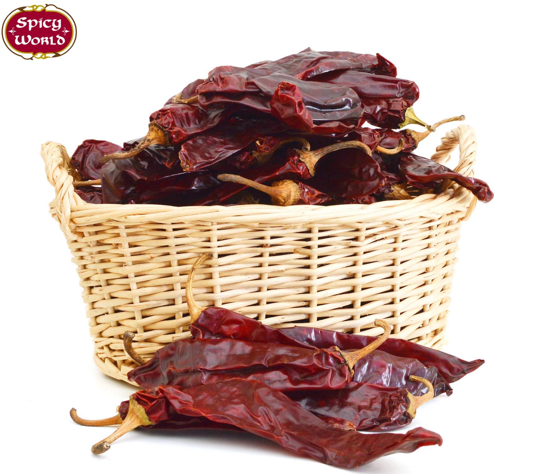 Buy Premium Guajillo Chiles Whole Dried in 7 oz Resealable Bag ...