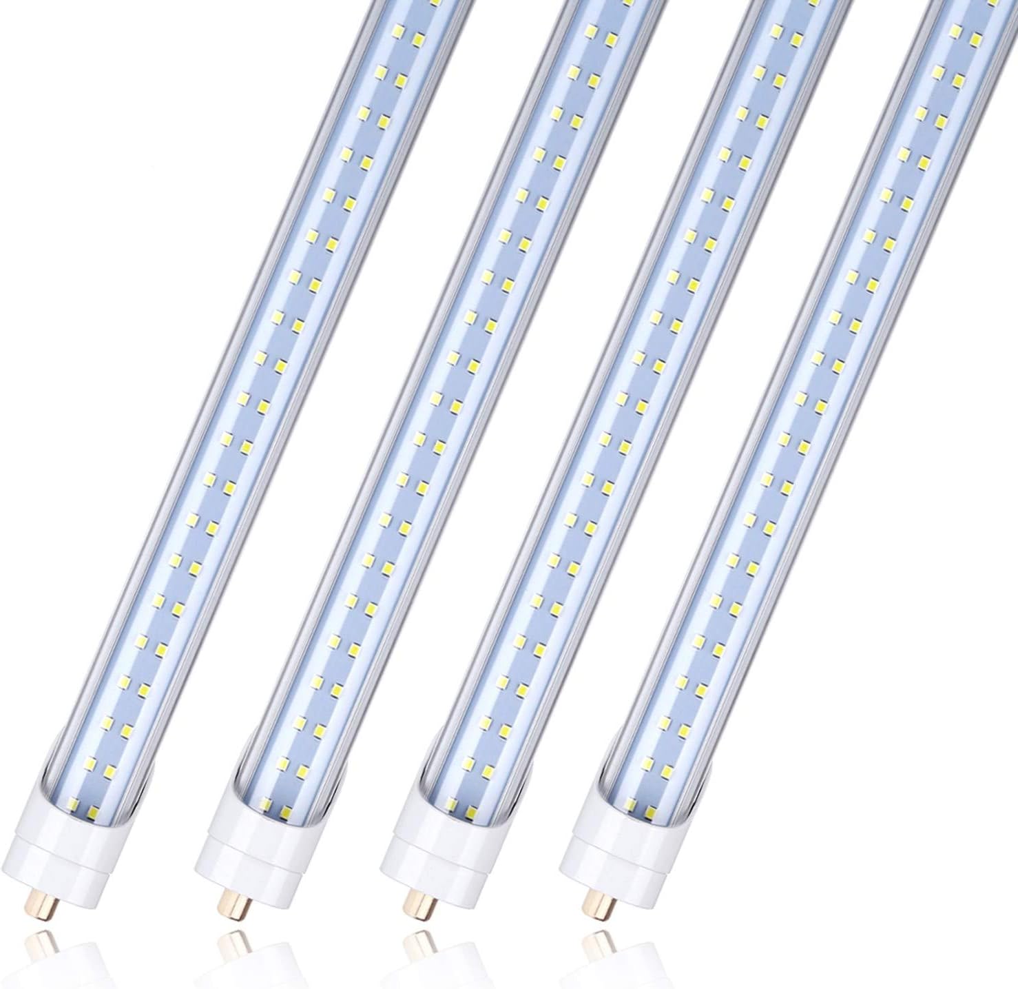 Plan Hoot (Pack of 10 Lights) - F72 T8/T12 FA8 Replacement 6 FT Single Pin Base 32 Watt 4000 ...