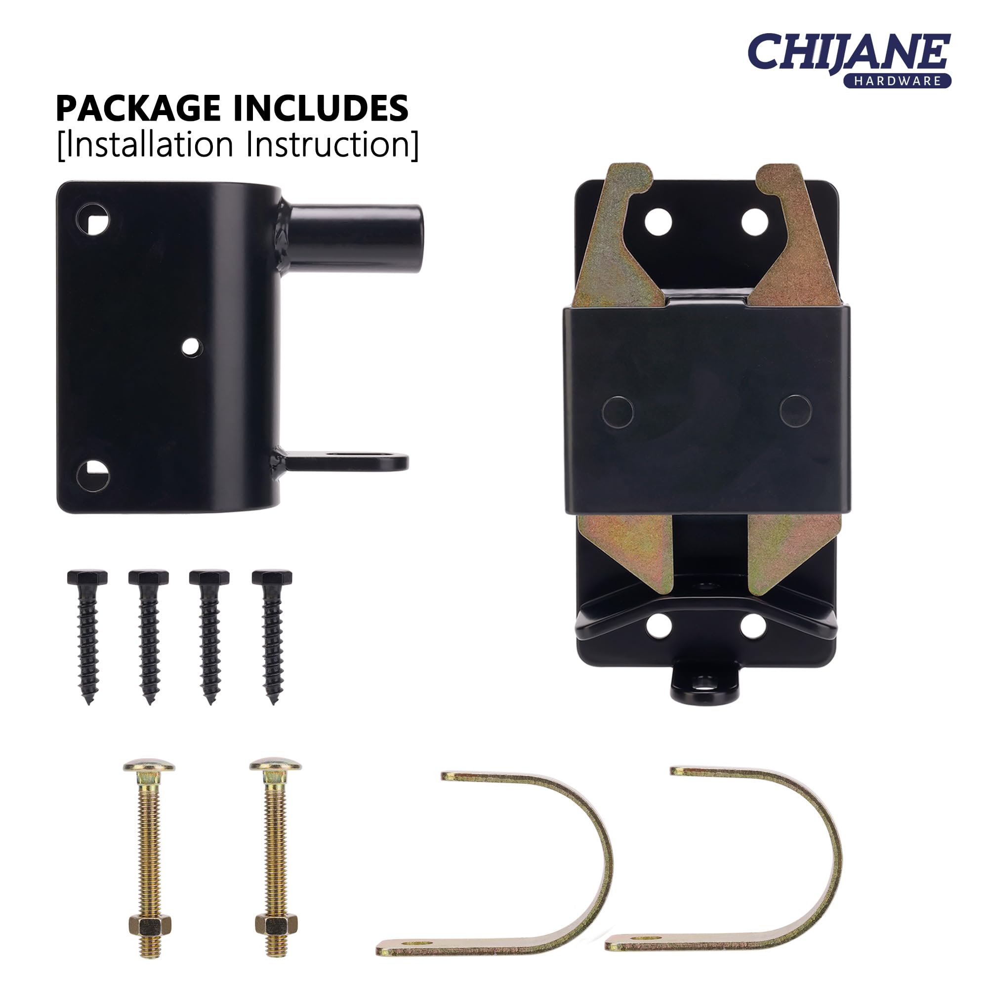 Two Way Gate Latch Heavy Duty 2 Way Farm Gate Latch Livestock Cattle ...