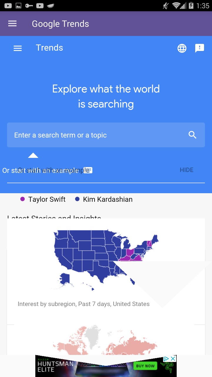 Trends Toppy - Alien Google Trends - App on Amazon Appstore