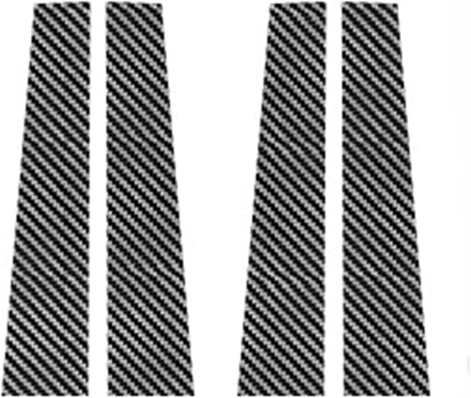 YPZJXQXQ Car Window Trim Cover BC Column Sticker for Audi A3 2014-2019 ...