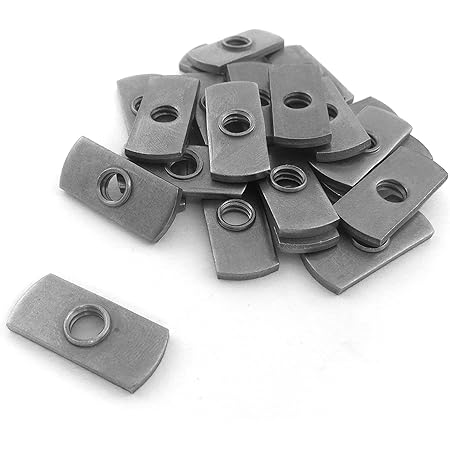 Amazon.com: Taytools TTW05928 1/4-20 Centered Hole Sliding T-Nuts for T ...