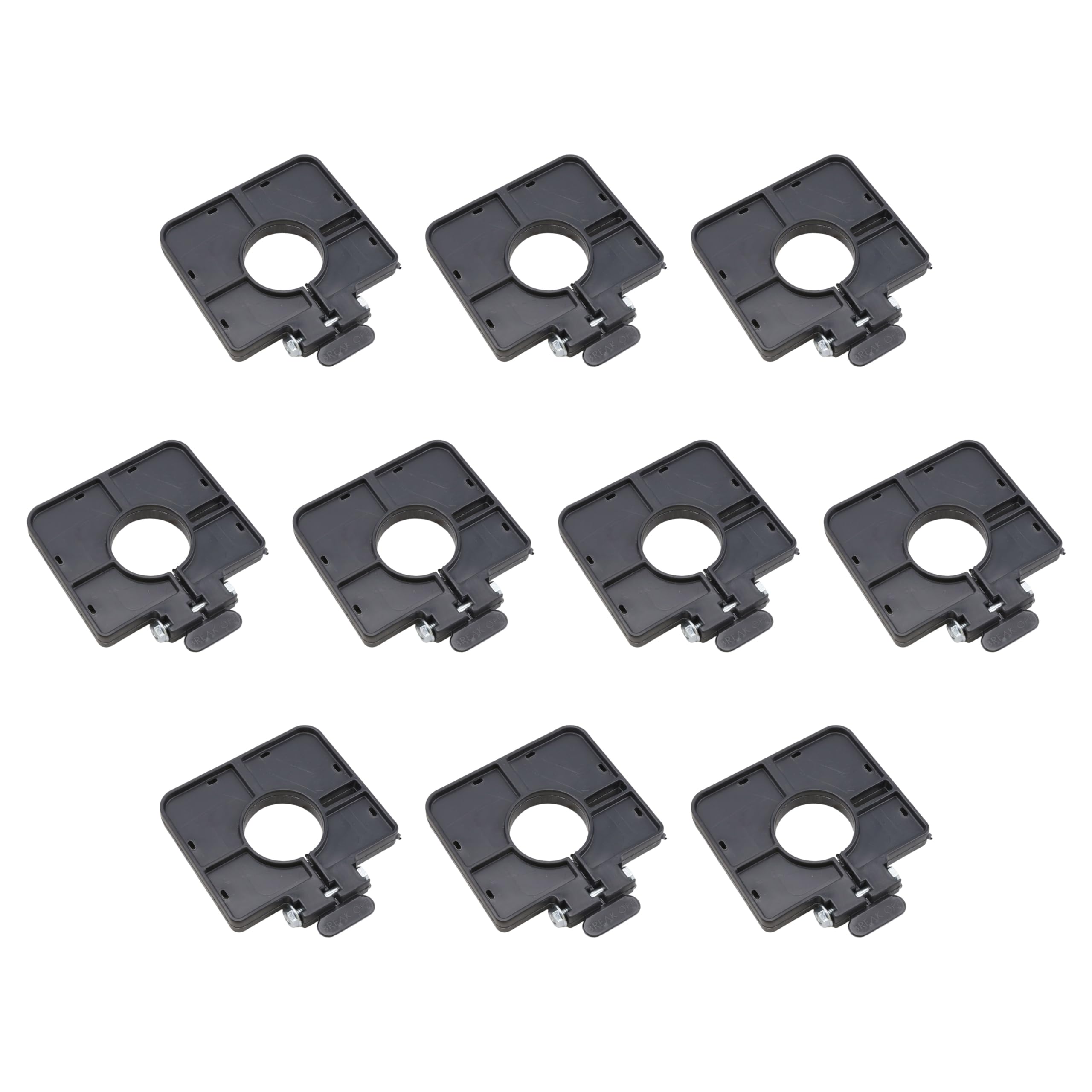 Amazon.com: 5" x 5" Heavy-Duty EZ Set Vinyl Fence Post Mounting Bracket ...