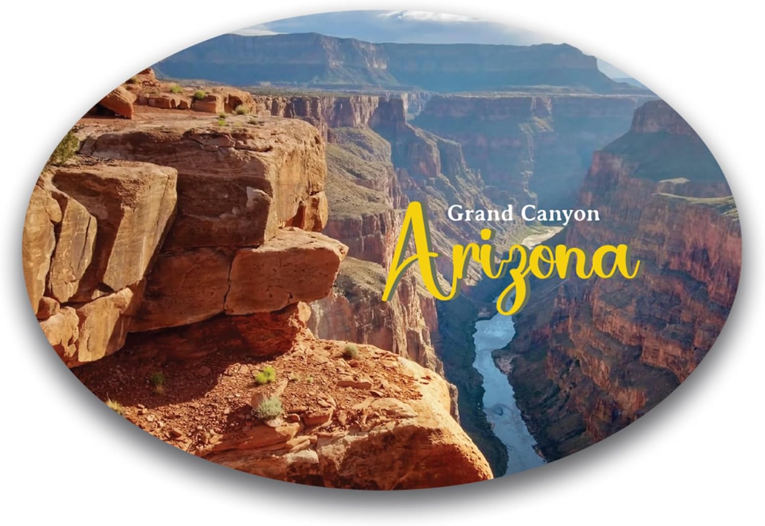Amazon.com: Magnet Me Up Arizona Grand Canyon Scenic Oval Magnet Decal ...
