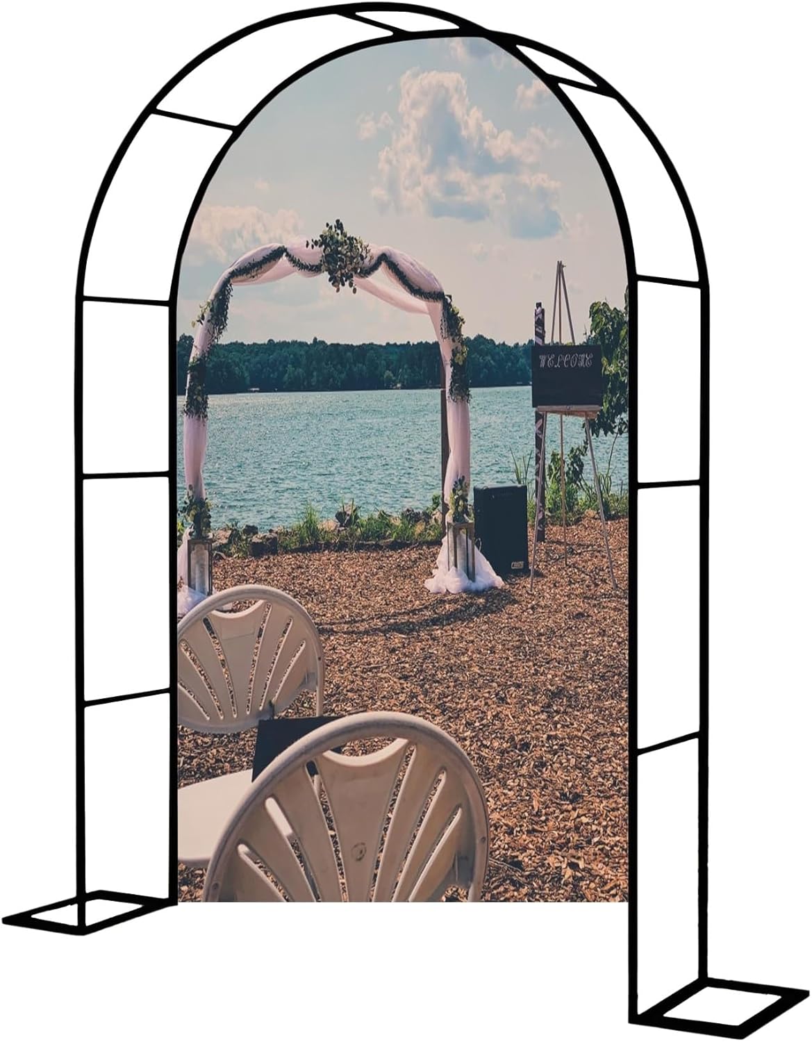 Amazon.com : Garden Arch∣Garden Arbor∣Wedding Arch∣Arbour Trellis ...