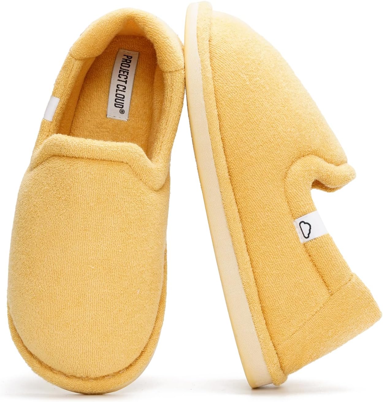 Amazon.com | Project Cloud House Shoes for Women - Machine Washable Memory Foam Slippers for ...