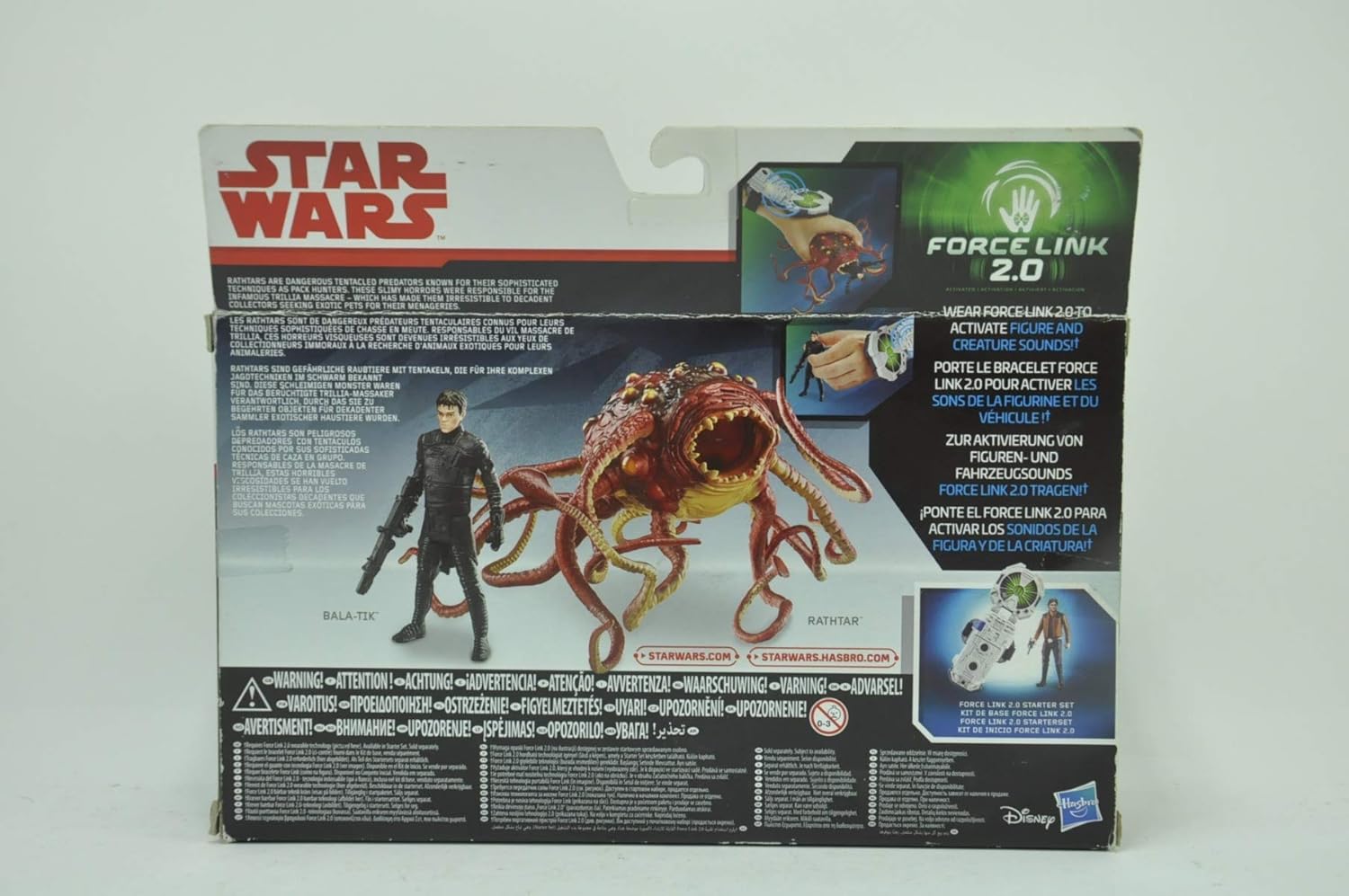Star Wars Force Link 2.0 Rathar and Bala-Tik Action Figure – TopToy