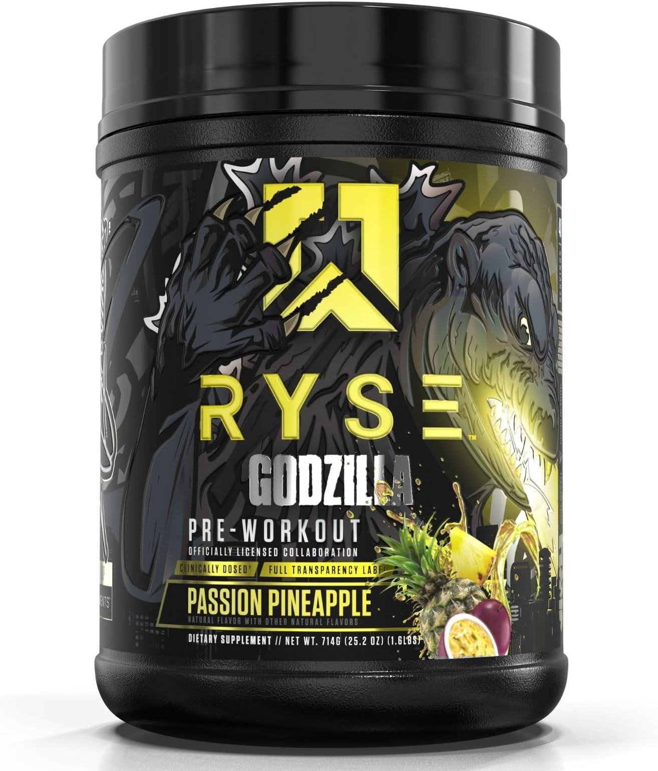 Amazon.com: Ryse Noel Deyzel x Godzilla Pre Workout | Intense Pumps ...