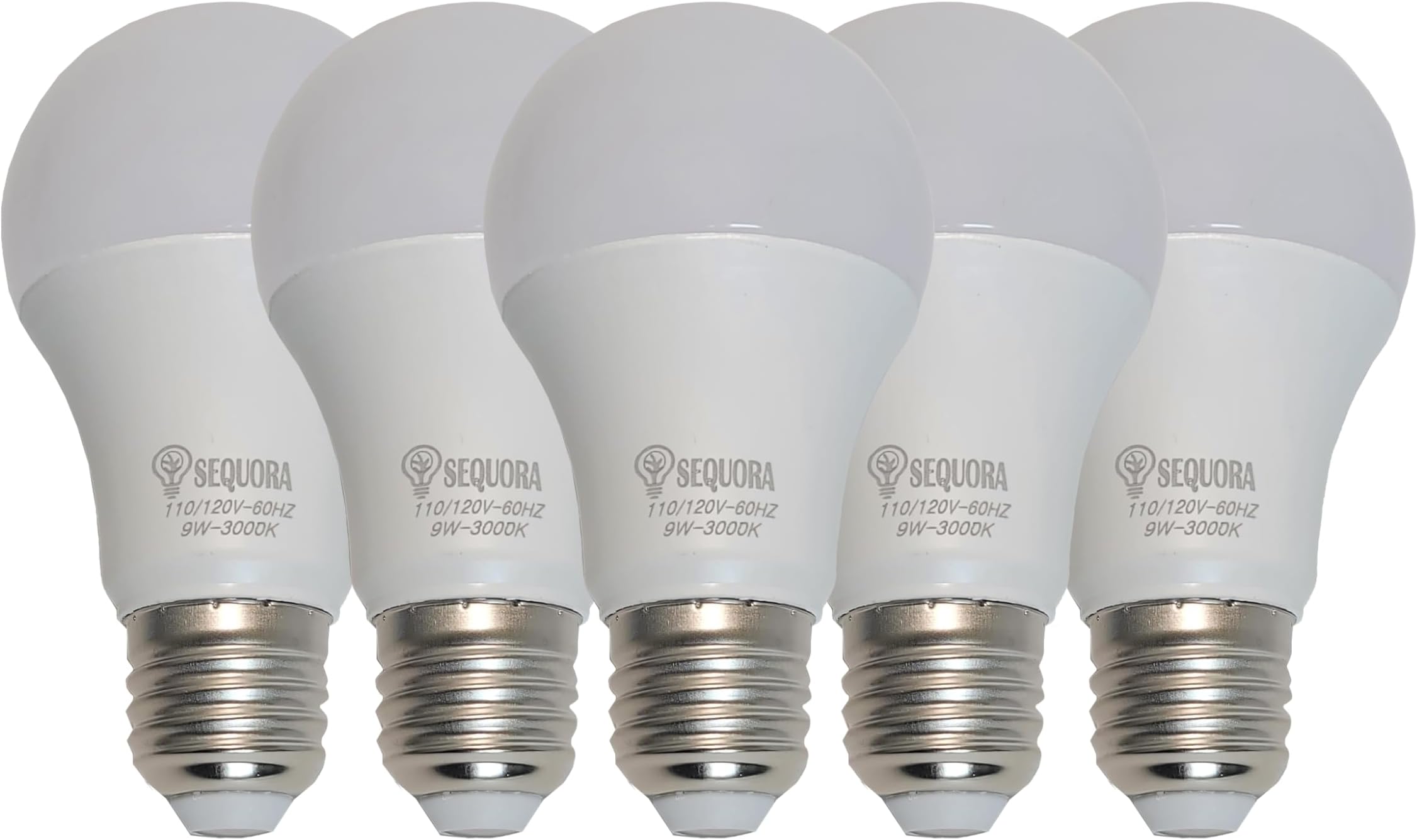 LED ATOMANT 6 Pack A19 LED Bulb 9W 800 Lumens, 5000K Daylight Bright ...