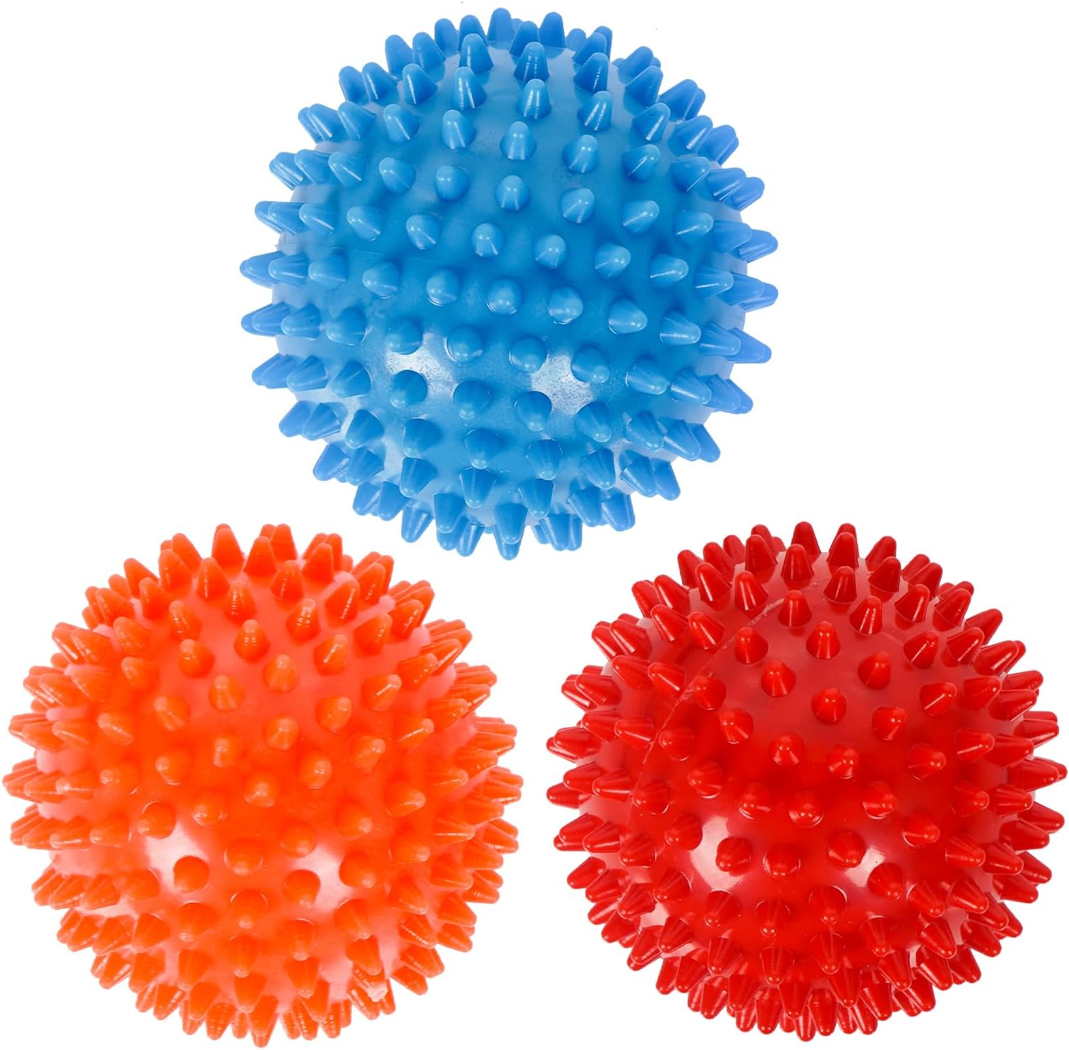Amazon.com: ZHAYAO 3 Pack Spiky Hard Massage Balls, Massager Rollers ...