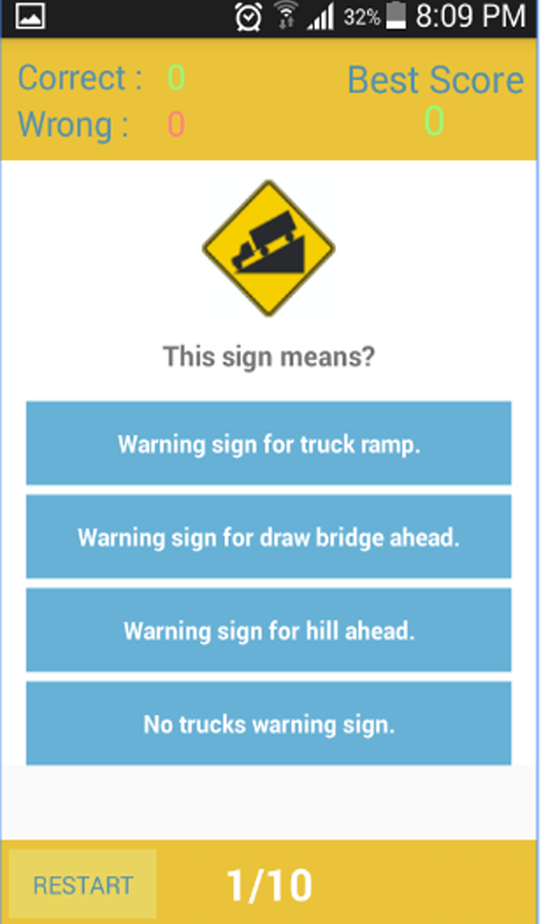 Alabama DMV practice Test 2016 - App on Amazon Appstore