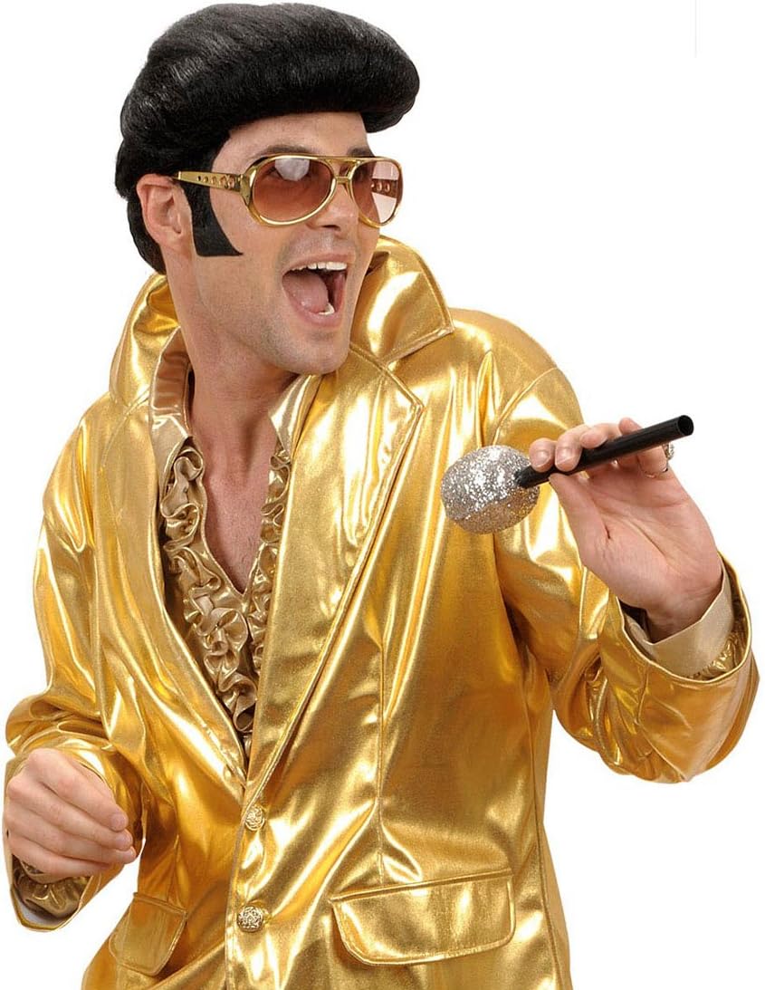 King Backenbart Koteletten Bart Elvis Kotelettenbart Rock 'n Roll Biker ...