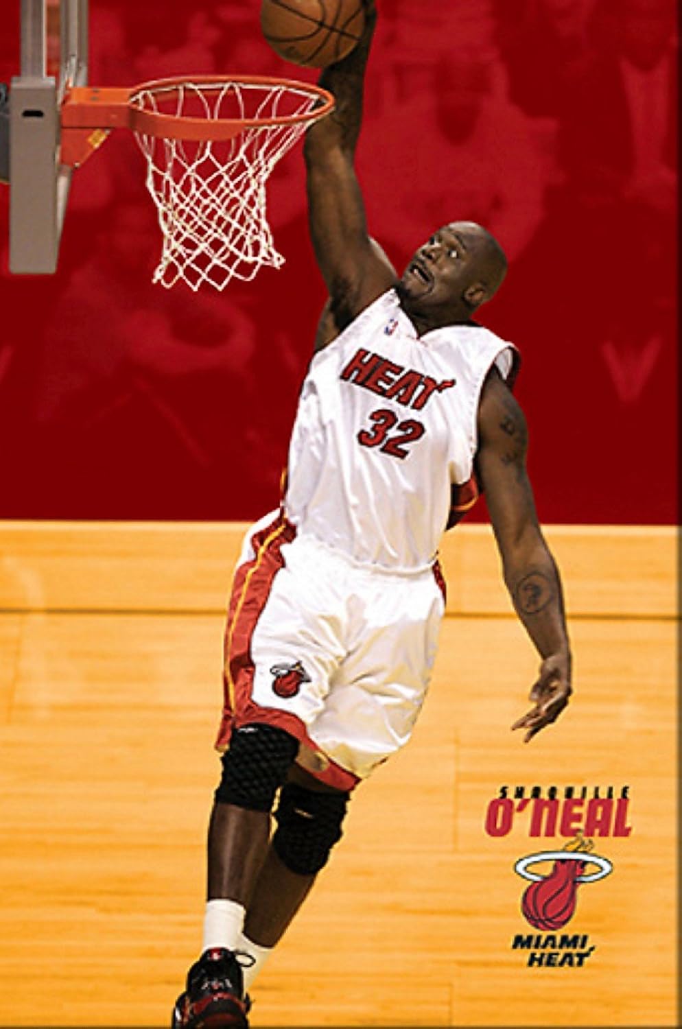 Amazon.com: Trends International Shaquille O'Neal Miami Heat Poster ...