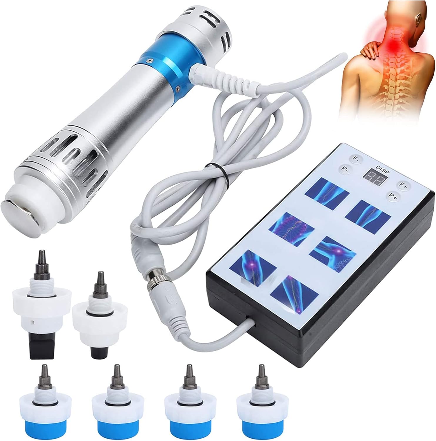 Plantar Fasciitis Shockwave Therapy Machine - Portable ED Shock Wave ...