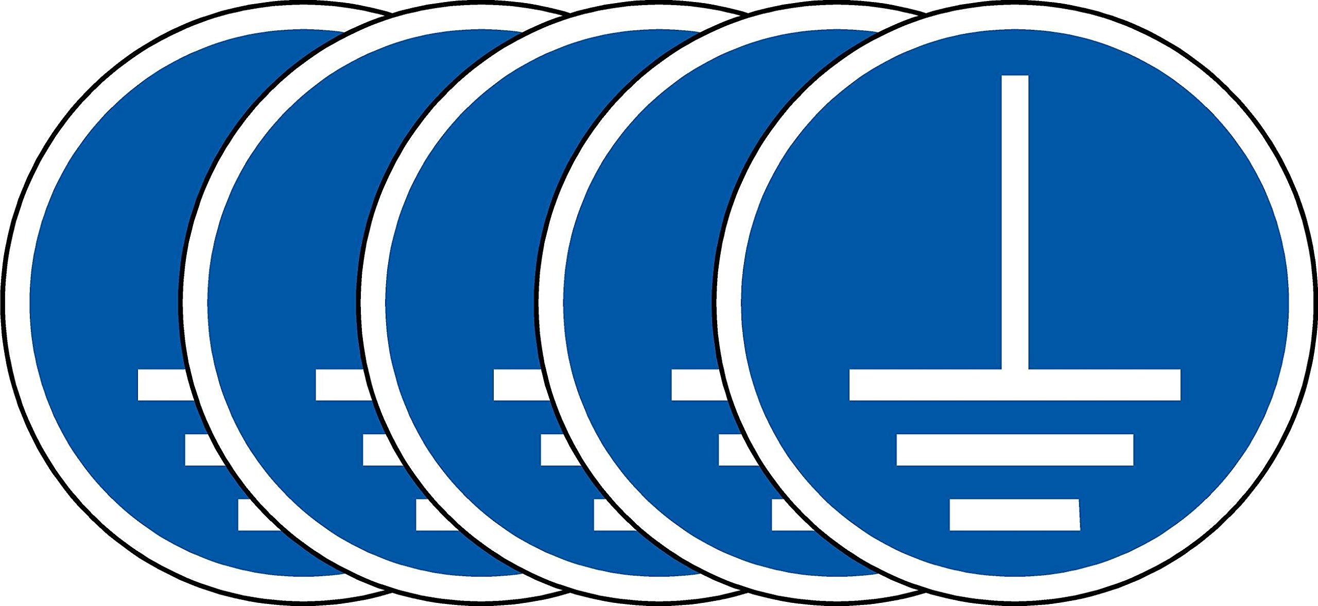 ISO Safety Sign - Connect an Earth Terminal to The Ground - Self ...