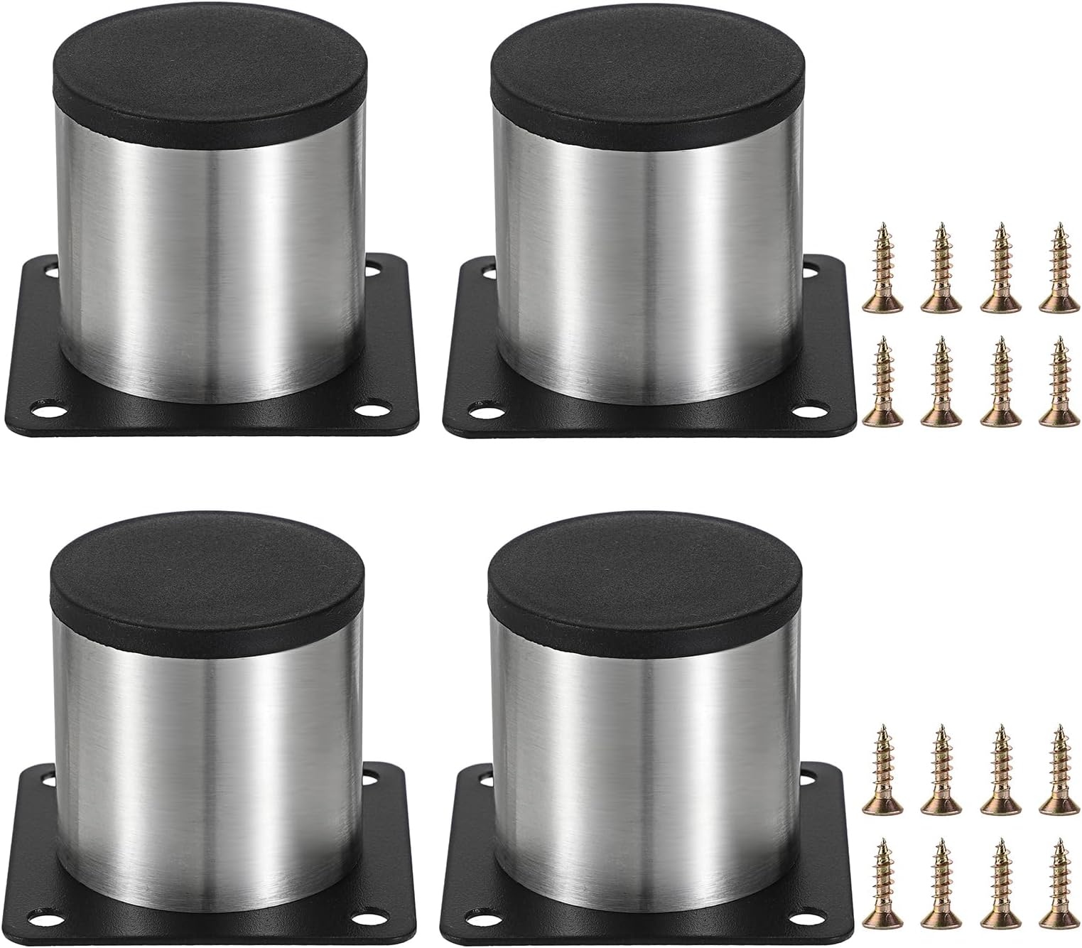 Amazon.com: Qjaiune Adjustable Furniture Legs 2 Inch / 50mm Sofa Legs ...