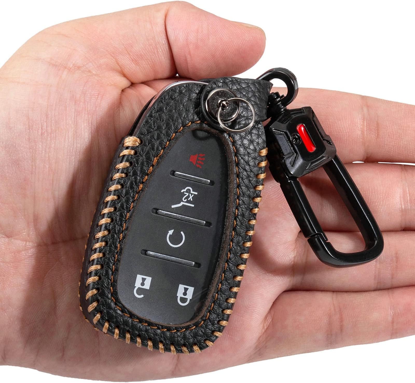 Amazon.com: Sindeda for Chevrolet Key Fob Cover with Keychain Soft TPU ...