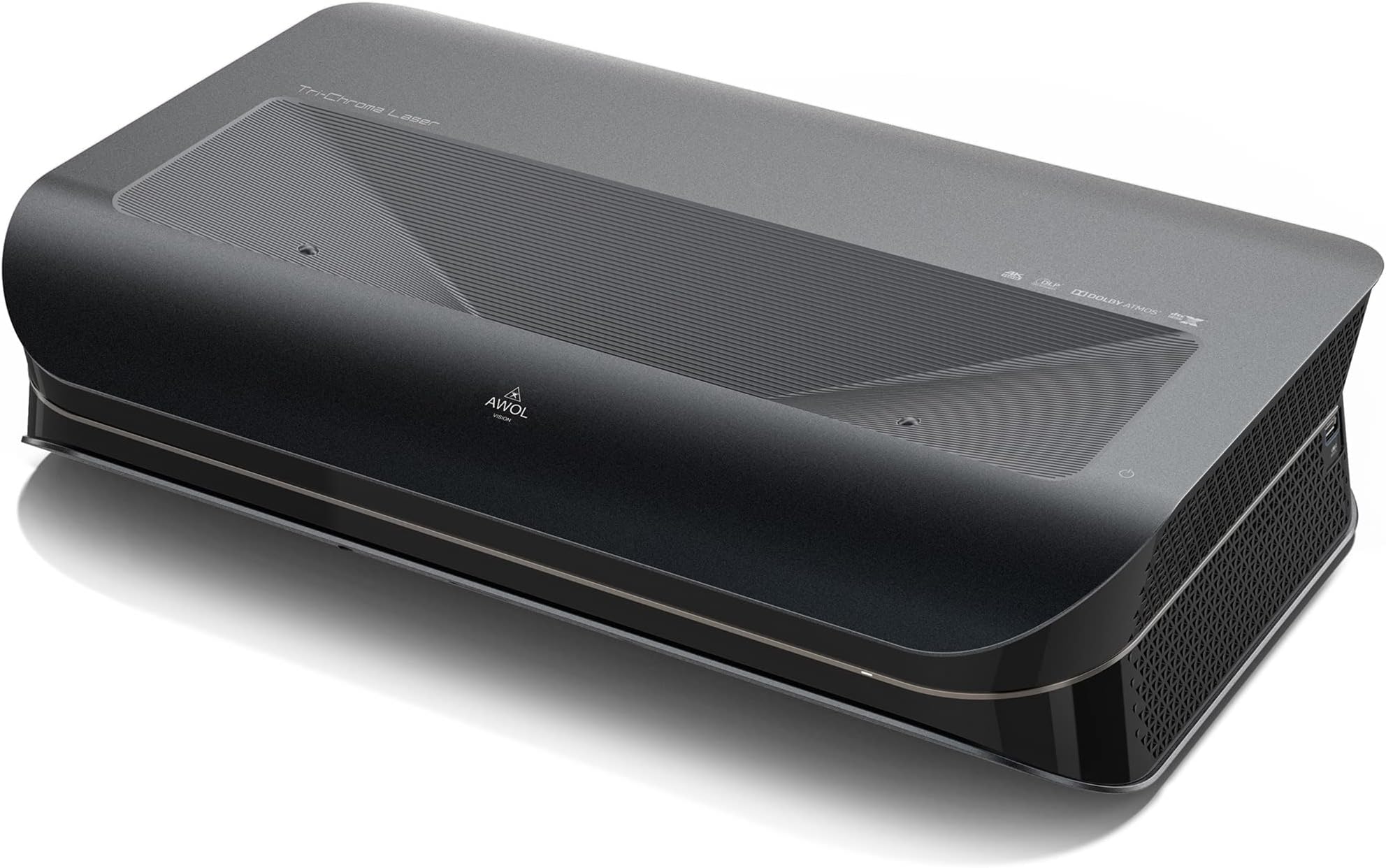 AWOL Vision LTV-3500 Pro UST Triple Laser TV Projector, 3000 Lumens TV ...