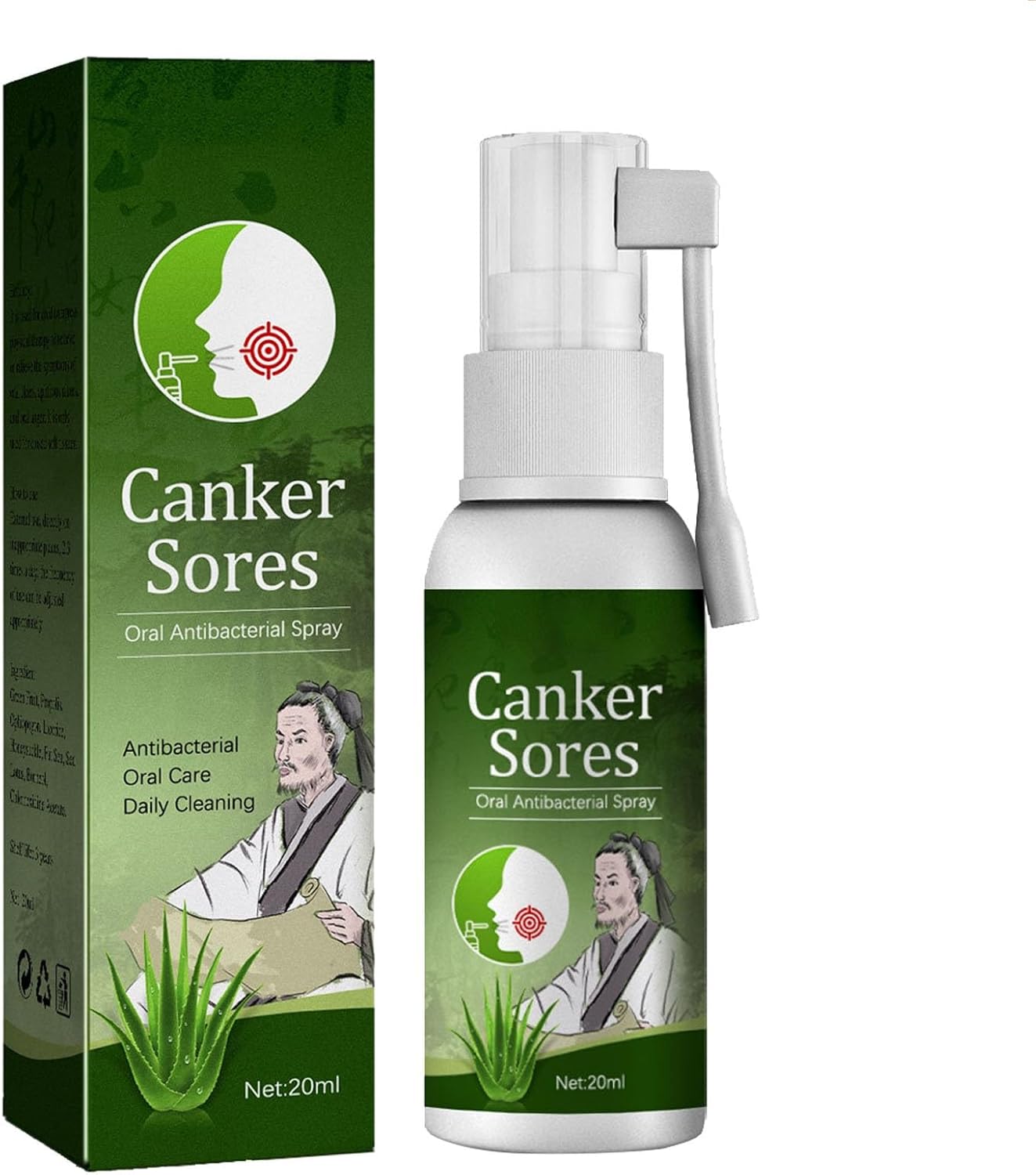 Oral Ulcer Spray,Canker Sore Relief Spray,Mouth Ulcer Relief Spray ...