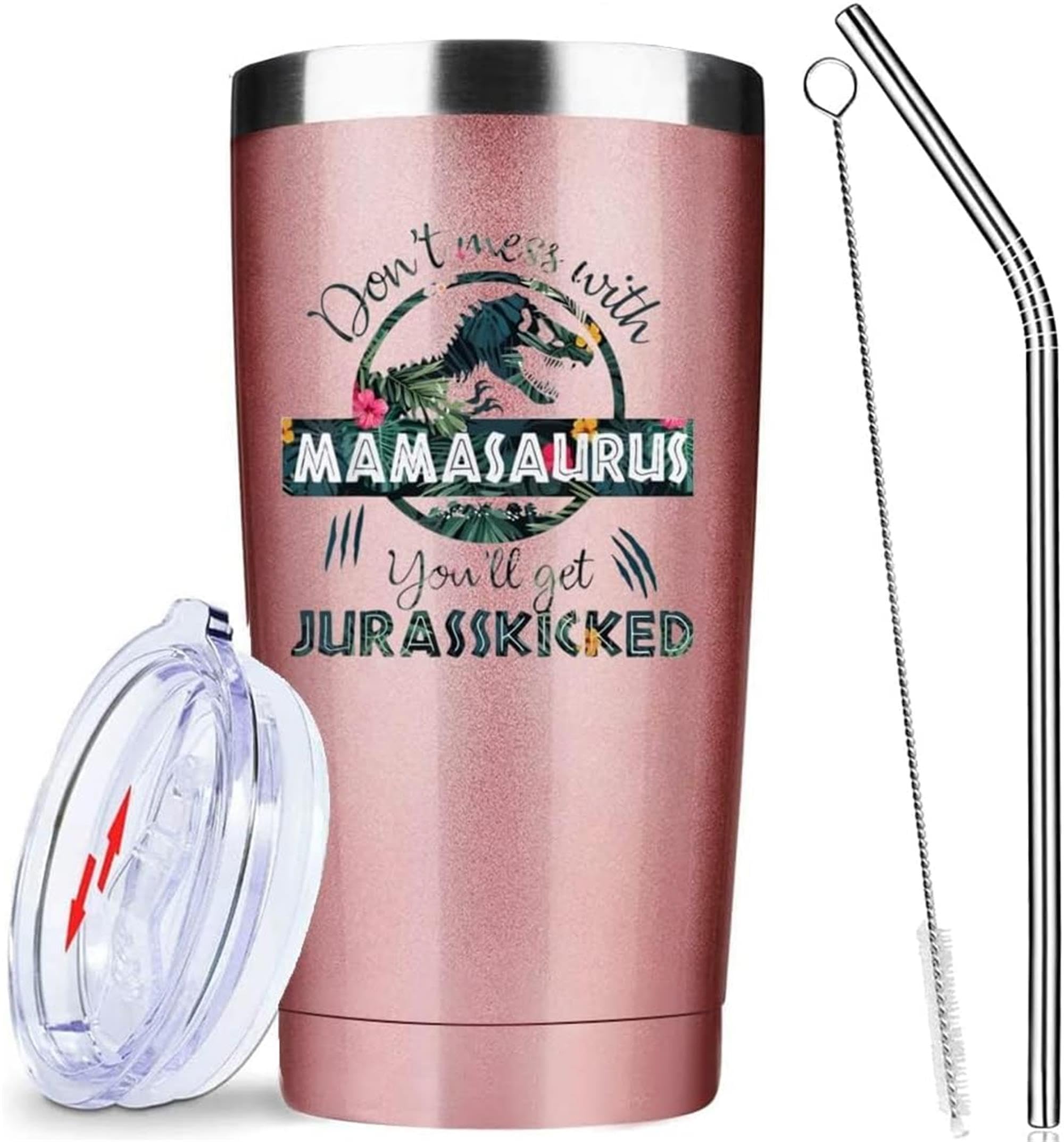 Amazon.com: ATHAND Mom Cup,Mama Tumbler,Mamasaurus Cup Tumbler,Mama ...