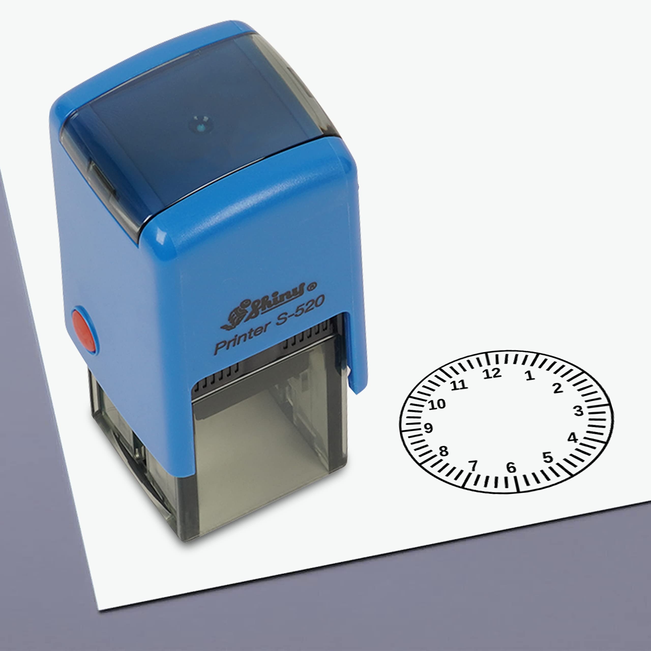 Buy Printtoo Teachers Stamp Clock Self-Inking Rubber Stamp Motivation ...