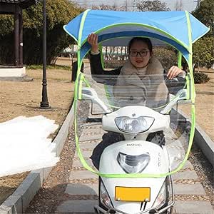 Amazon.com: Motorcycle Rain Cover, Universal Motor, Scooter, Cycling ...