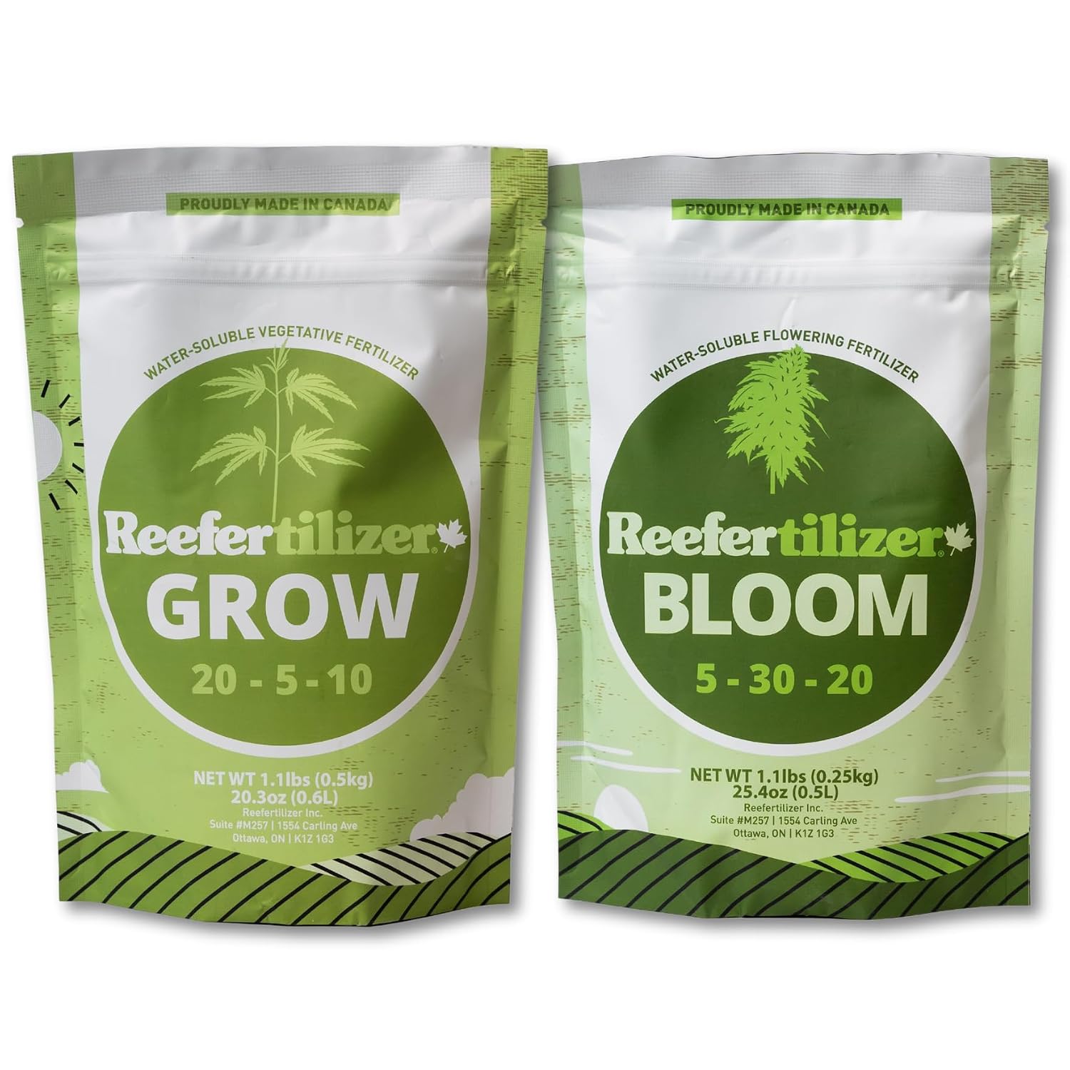 Amazon.com : Reefertilizer® Grow and Bloom Bundle - Water Soluble ...