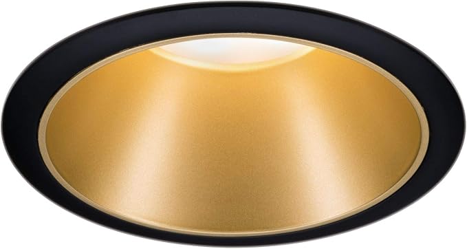 Paulmann EBL Cole Round Rigid Max 1 x 10 W GU10 230 V S, Matte Black ...