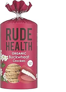 Rude Health 8 x 100g Organic Gluten-Free Buckwheat Crackers, Award ...