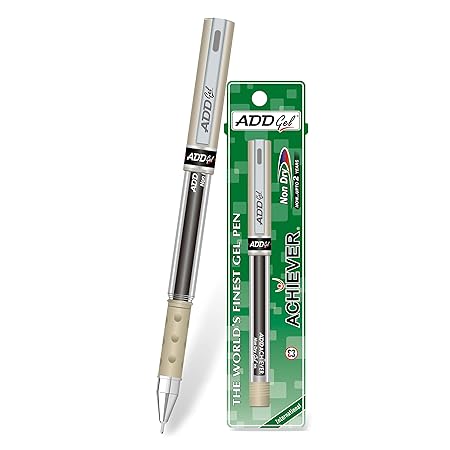 ADD Achiever Gel Pen-Green-Set of 10 Pens : Amazon.in: Office Products