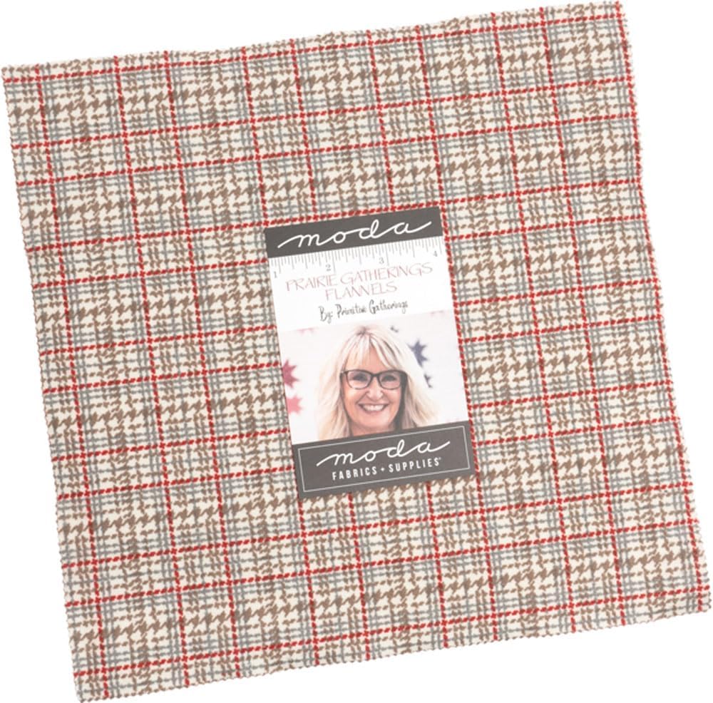 Amazon.com: Moda - Prairie Gatherings Flannel Layer Cake by Primitive ...