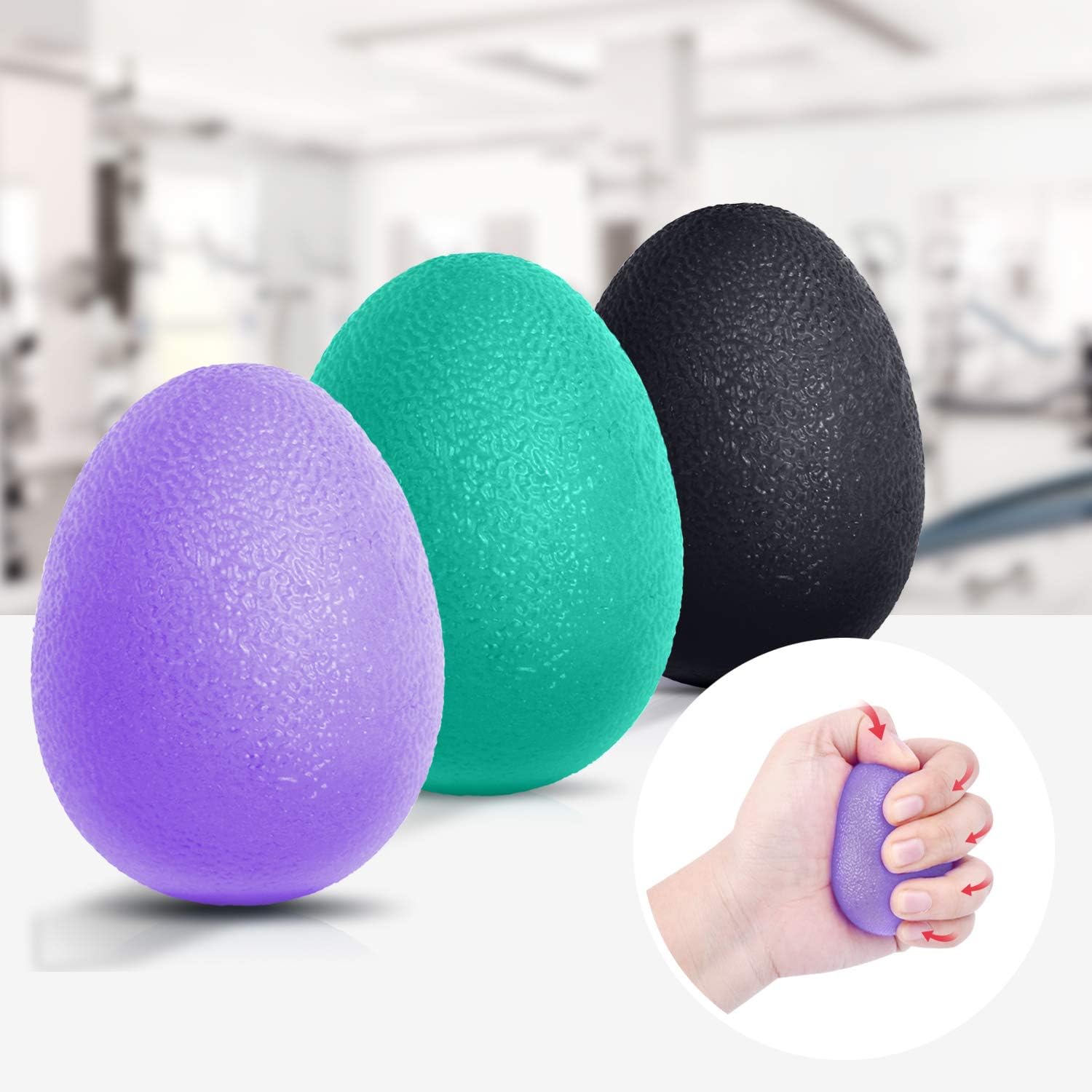 Amazon.com: Vive Squeeze Balls for Hand Therapy, Exercise, Arthritis (w ...