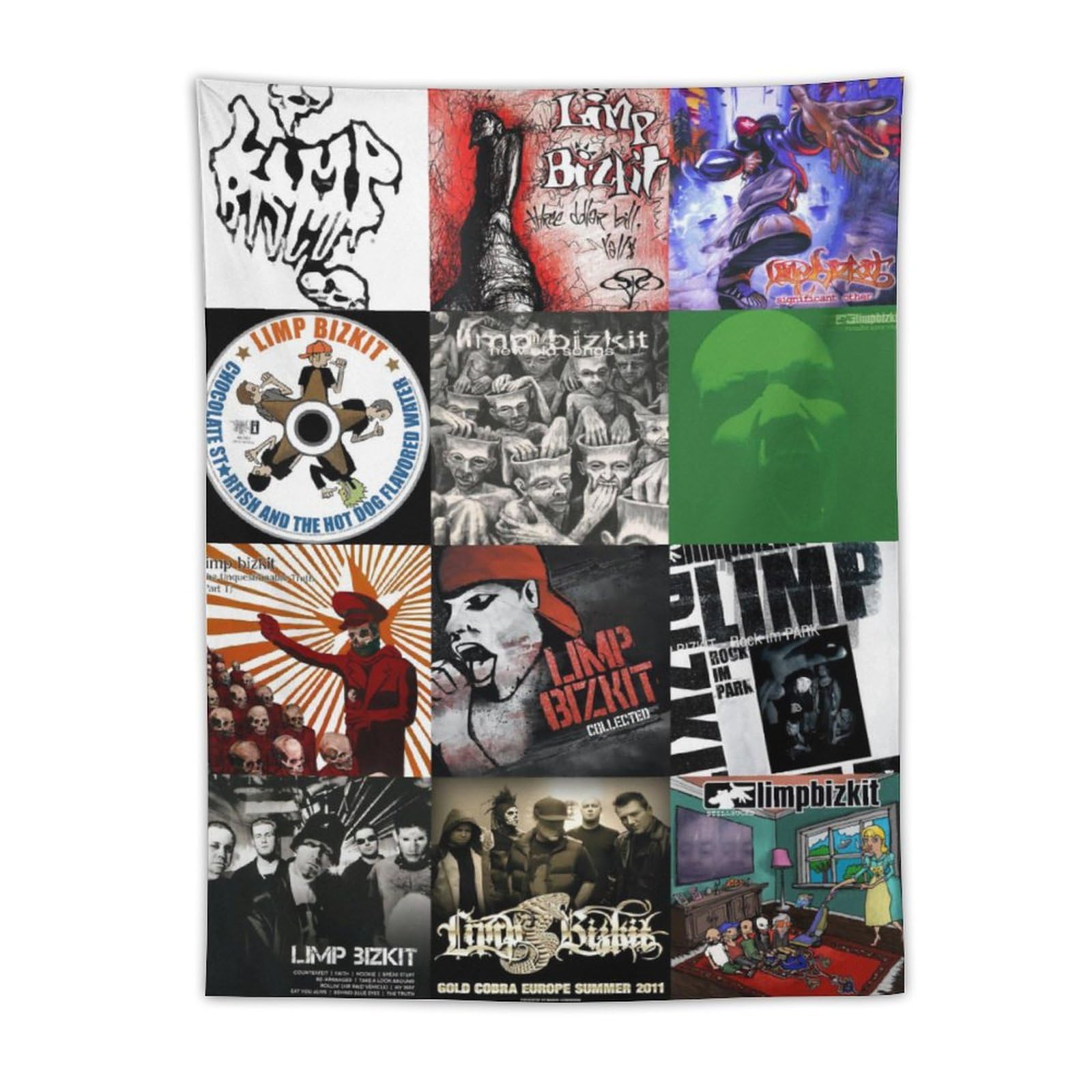 Amazon.com: CHOUDHARY Nu Metal Limp Music Bizkit Tapestry, Aesthetic ...