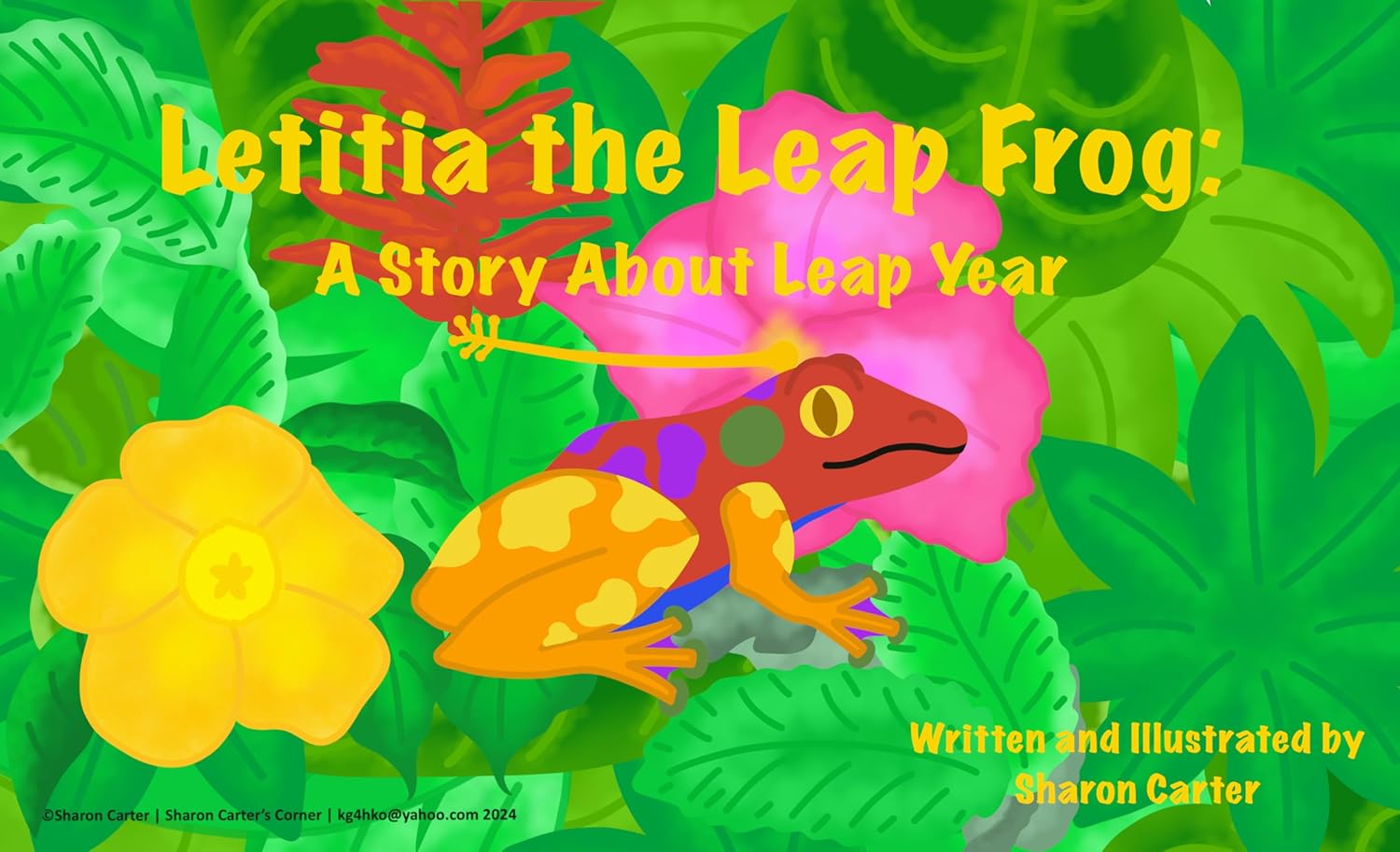 Letitia the Leap Frog: A Story about Leap Year eBook : Carter, Sharon ...