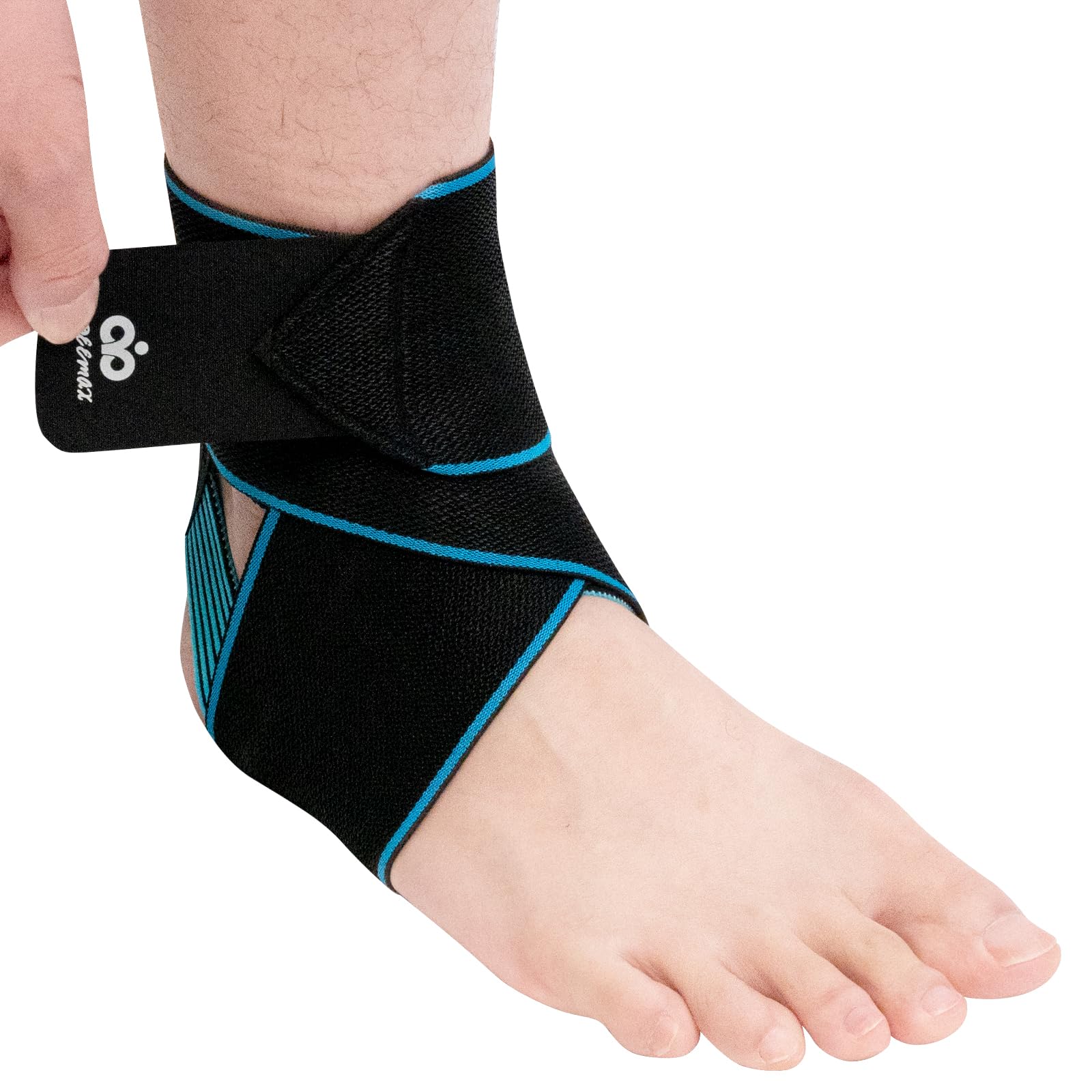 INDEEMAX Ankle Support Brace, Adjustable Ankle Wraps for Man and Women ...