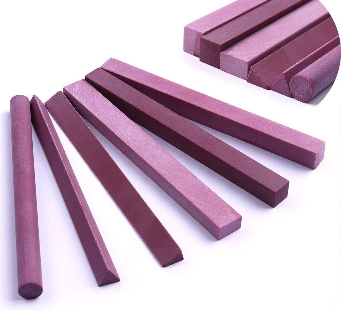 Amazon.com: CHEERBRIGHT 6pcs 3000# Red Stone/Whetstone Sharpening Stone ...